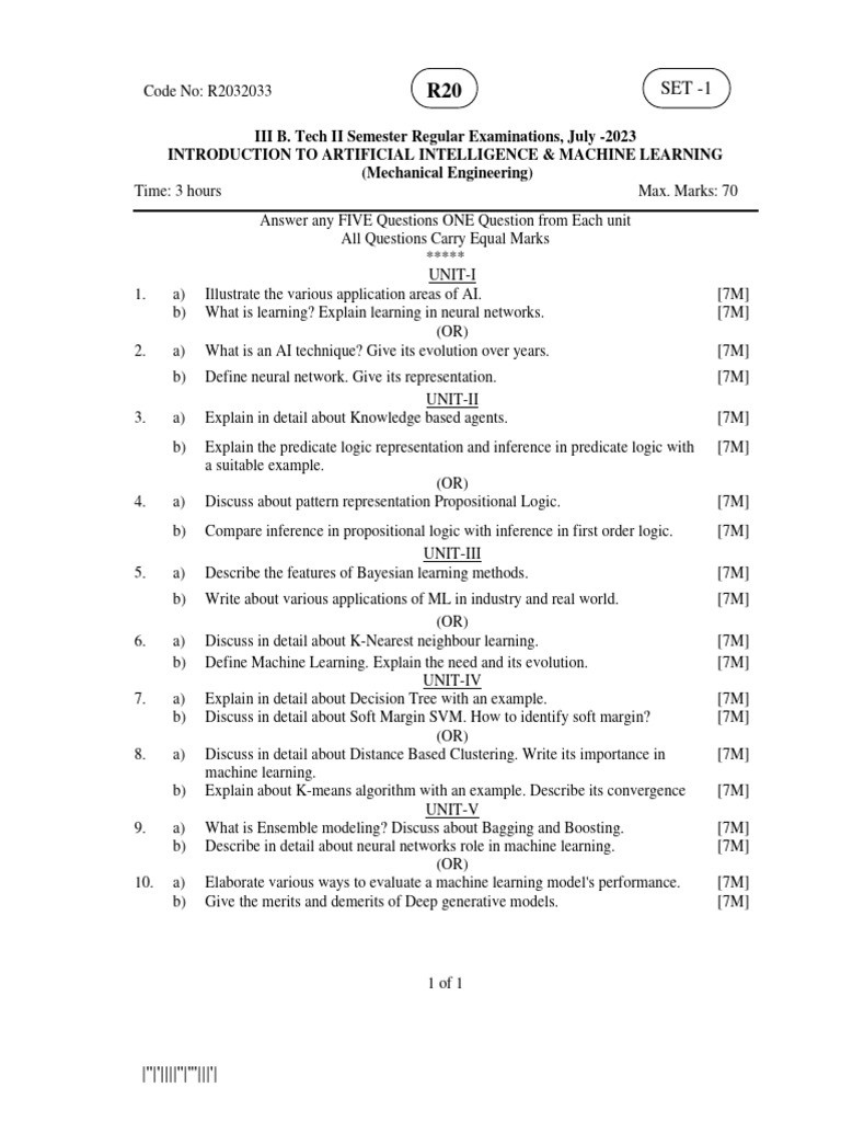 Introduction To Artificial Intelligence Machine Learning July 2023 ...