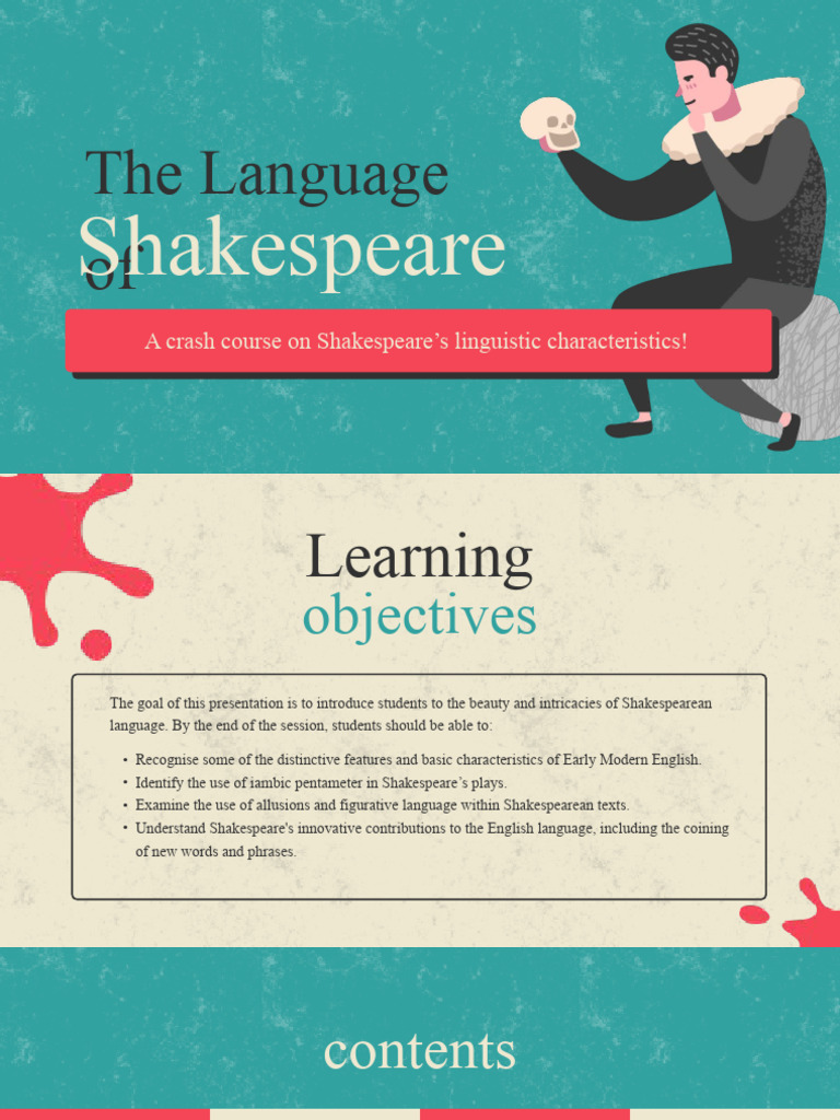 Shakespearean Language | PDF | William Shakespeare | Thou
