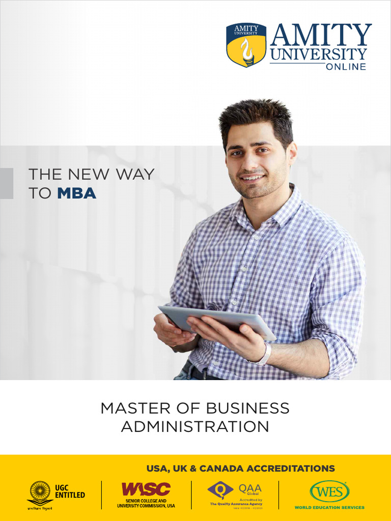 MBA - 2022-23 Amity University +91 9324601778 | PDF | Master Of ...