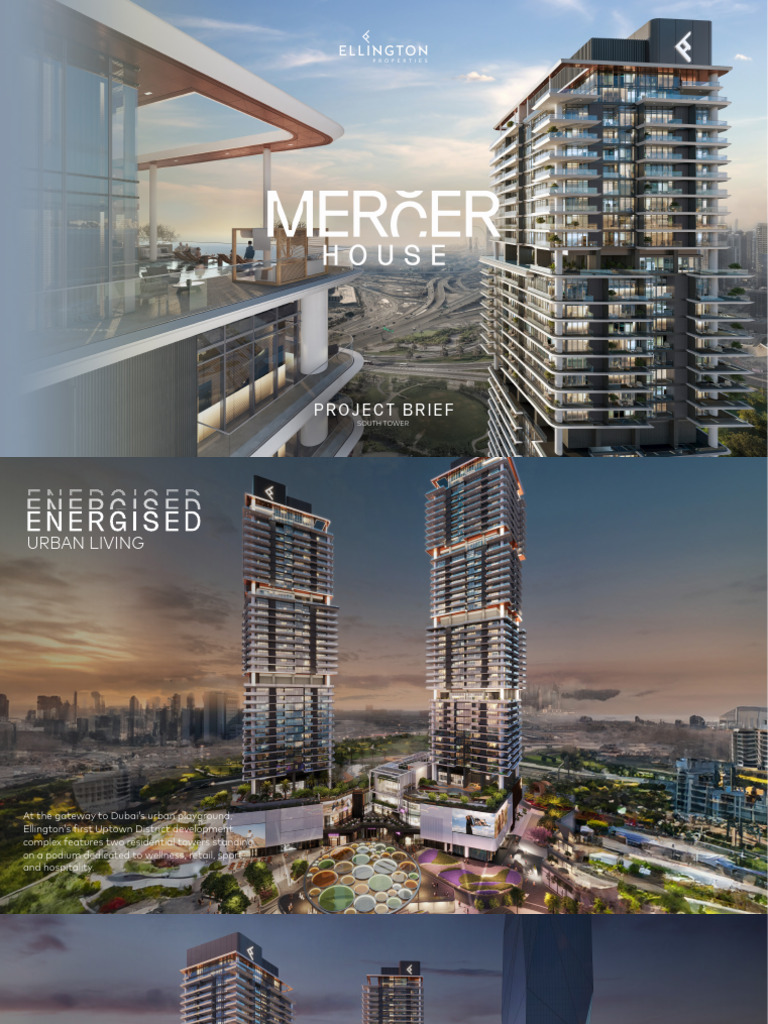 Mercer House - Project Brief - South Tower | PDF | Dubai | United Arab ...