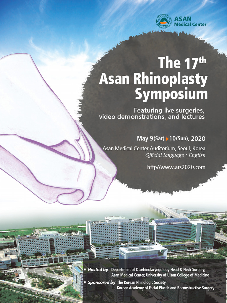 17th Asan Rhinoplasty Symposium 2020 | PDF | Human Nose | Surgery