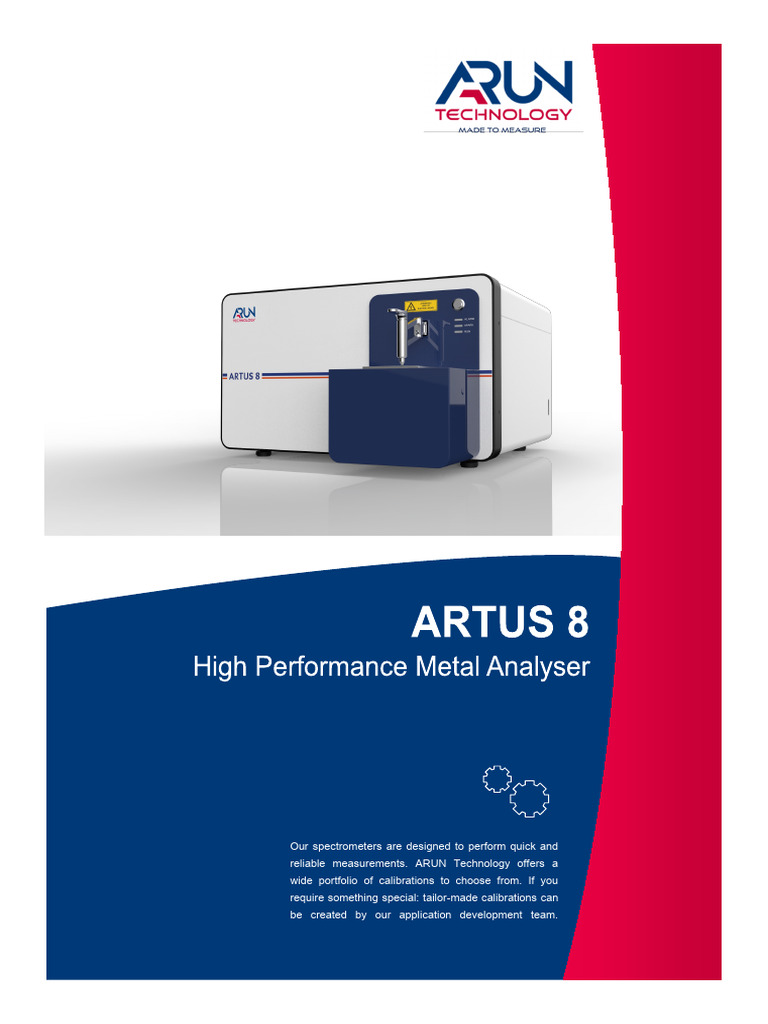 ARUN Portfolio Brochure - (ARTUS 8) | PDF | Alloy | Steel