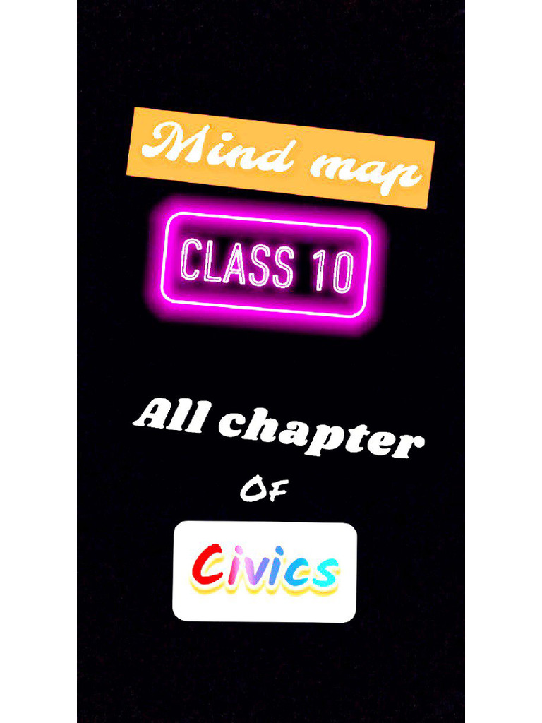 Mind Map (Civics) | PDF