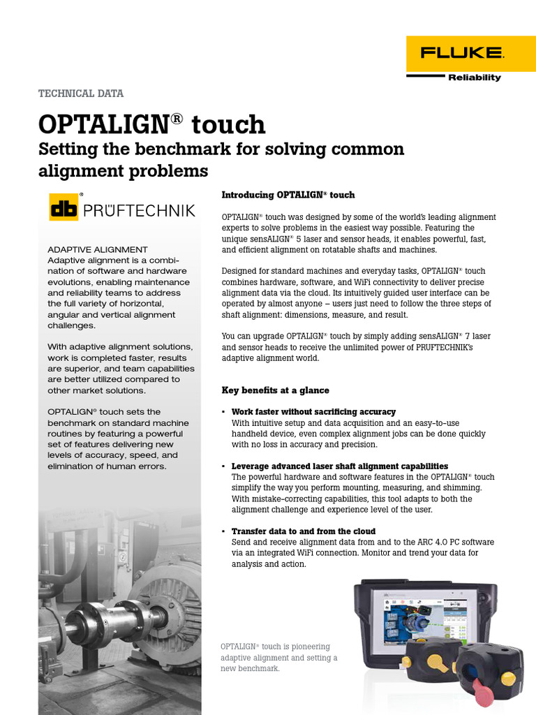 OPTALIGN-touch Data-Sheet 4 DOC 51-400 En-2 | PDF | Rechargeable ...