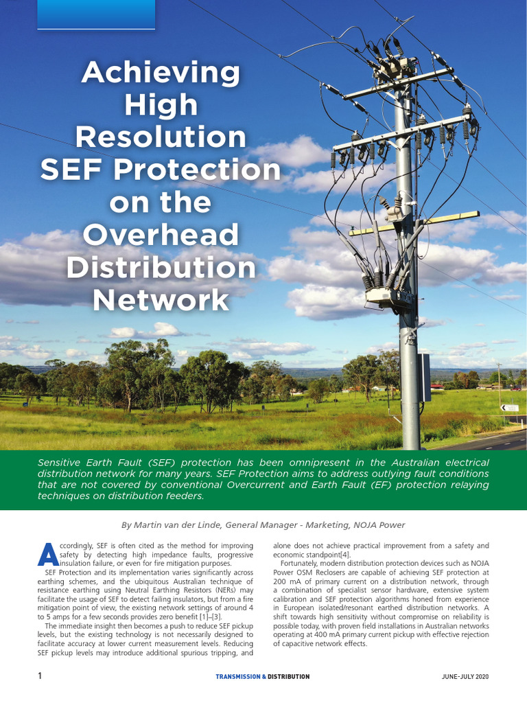 White Paper - Achieving High Resolution SEF Protection On The Overhead ...
