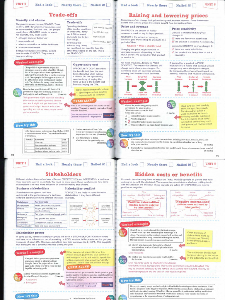 Unit 5 Introduction To Economic Understanding | PDF