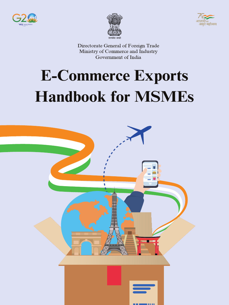 E-Commerce Export Handbook for MSMEs | PDF | E Commerce | Pricing