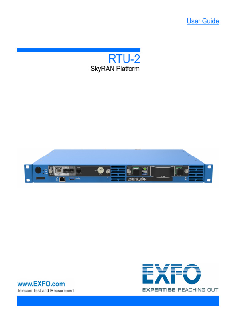 User Guide Rtu-2 English - 1072914 | PDF | Computing | Manufactured Goods