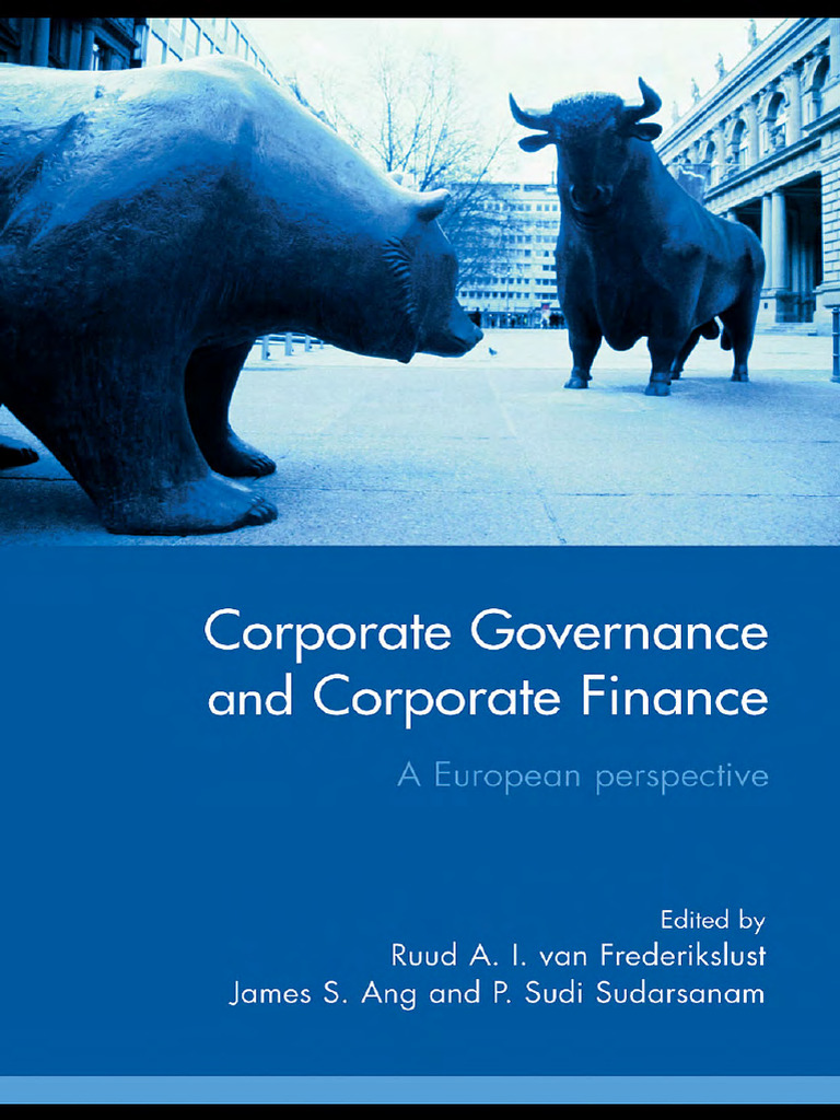 Corporate Governance & Corporate Finance | PDF | Takeover | Corporate Governance