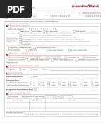 INDUSIND REQUEST FORM | PDF