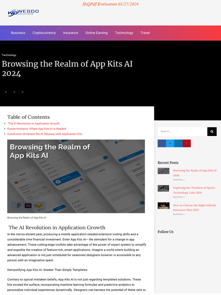 HTML To PDF | PDF | Artificial Intelligence | Intelligence (AI) & Semantics