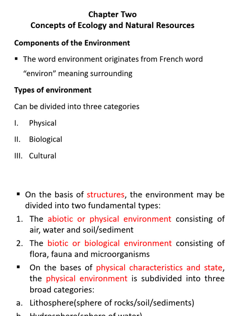 Chapter 2 | PDF | Food Web | Ecosystem