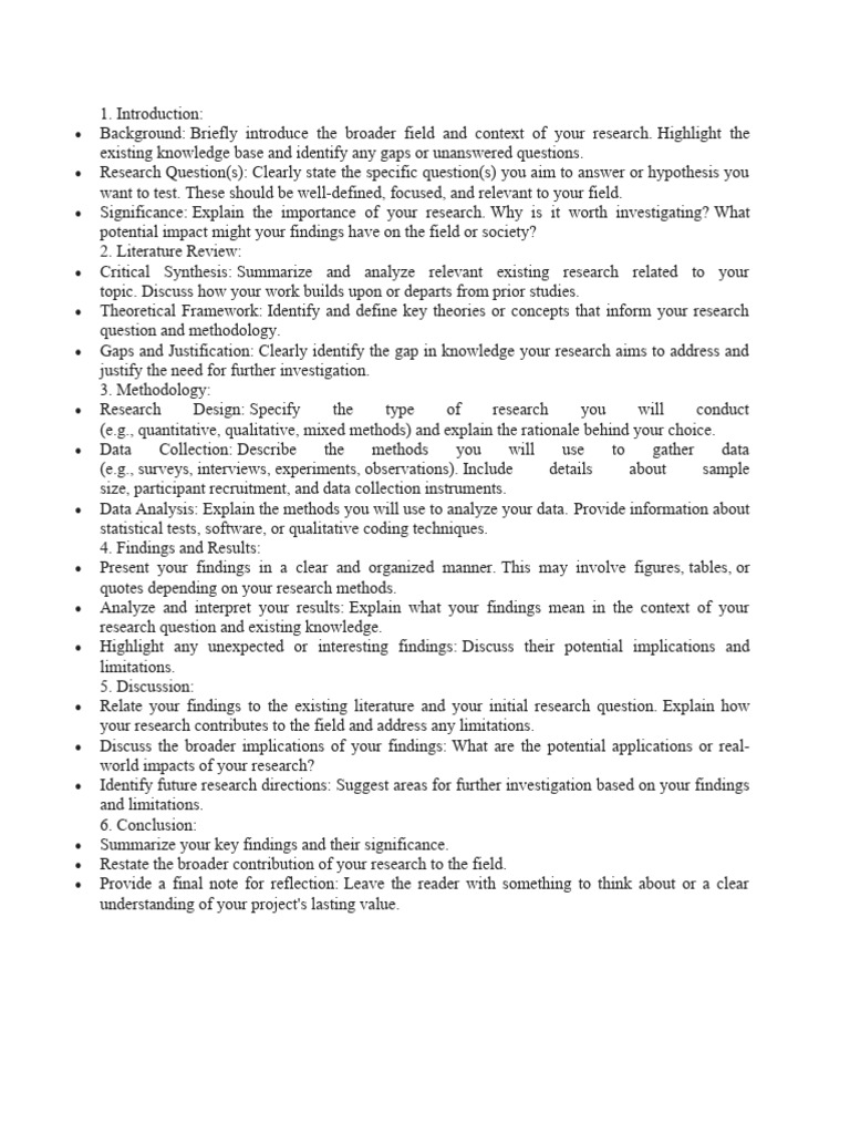 Project Proforma | PDF | Methodology | Qualitative Research