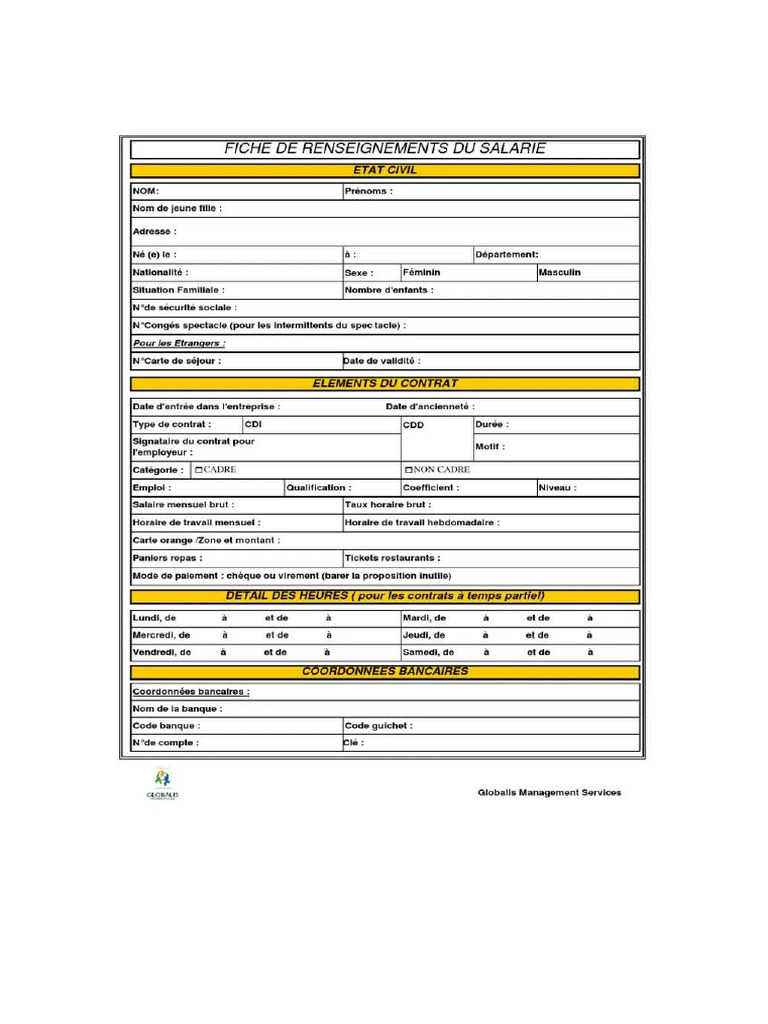 Fiche Salarier LSPD | PDF