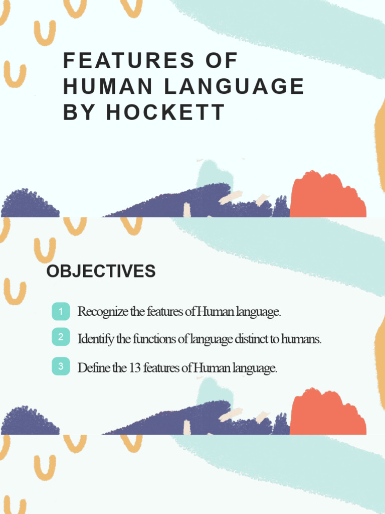 Features of Human Language by Hockett | PDF | Cognition | Neuroscience