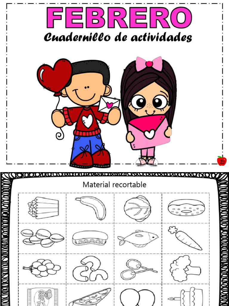 Cuadernillo de Actividades Mes de Febrero | PDF