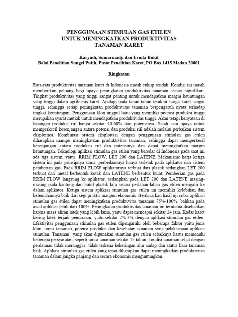 12-Etilen Karyudi - Rev1 | PDF