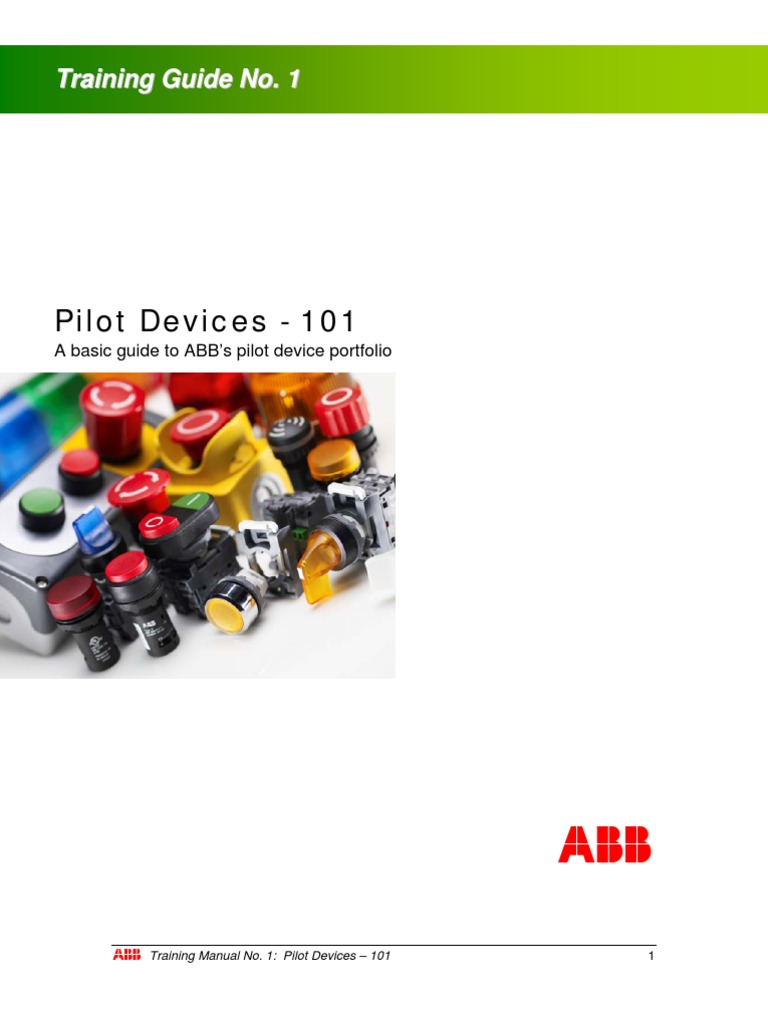 ABB Training Manual Pilot Devices | PDF