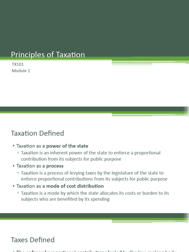 Taxation as Cost Distribution Method | PDF | Taxes | Double Taxation