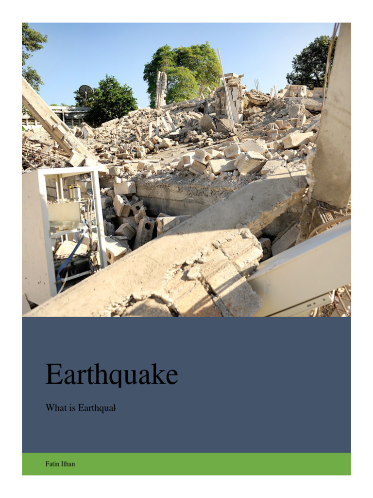 Earthquake | PDF
