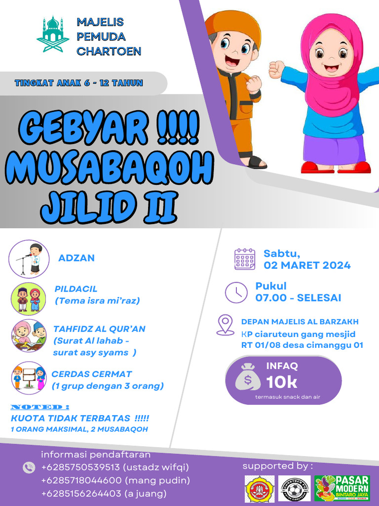 Acara Musabaqoh FIX | PDF