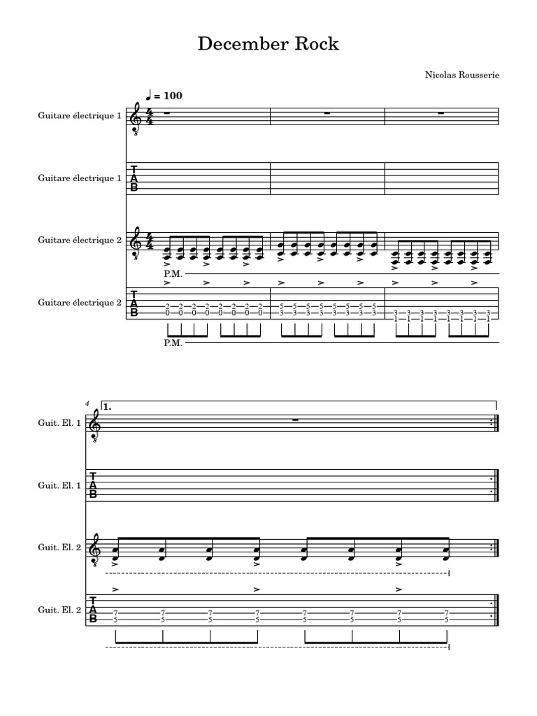 December Rock 1 | PDF