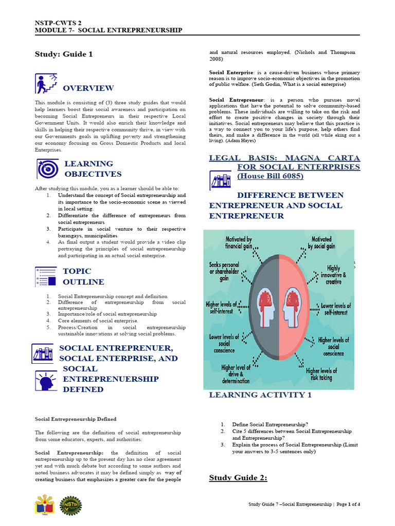 Understanding Social Entrepreneurship | PDF | Entrepreneurship | Social ...