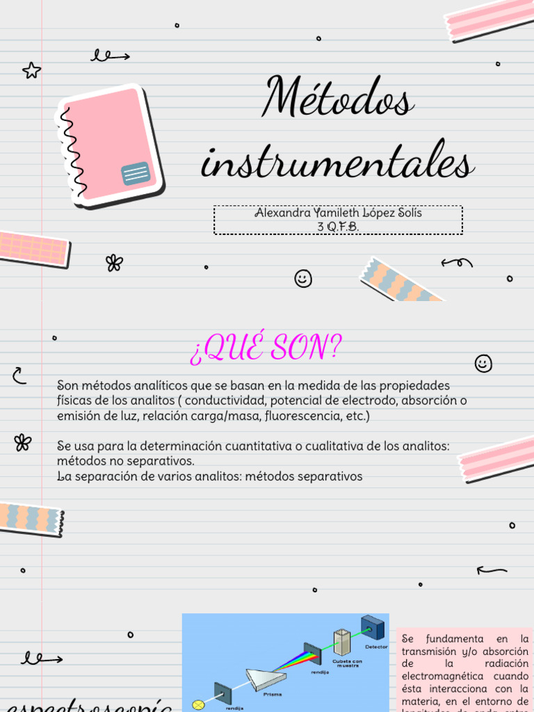 Métodos Instrumentales en Análisis Químico | PDF | Espectroscopia | Ligero