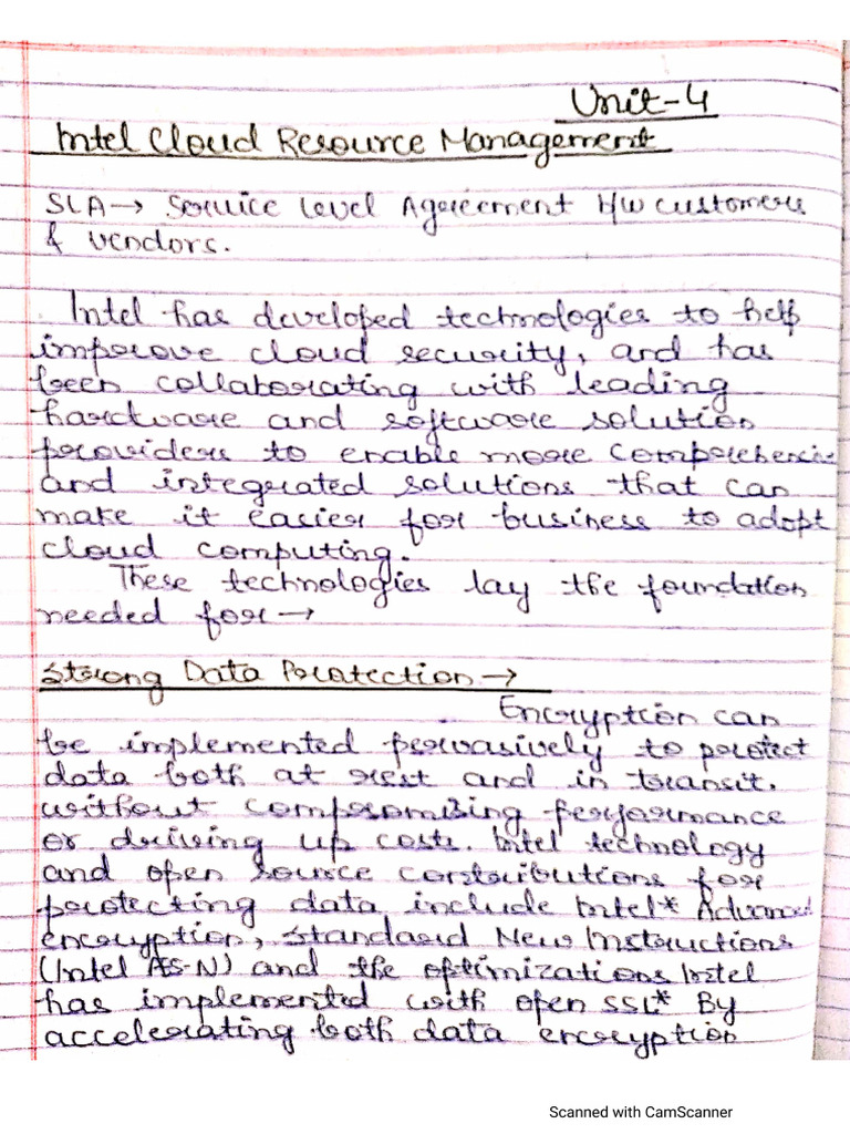 Cloud Computing (Unit-4) | PDF