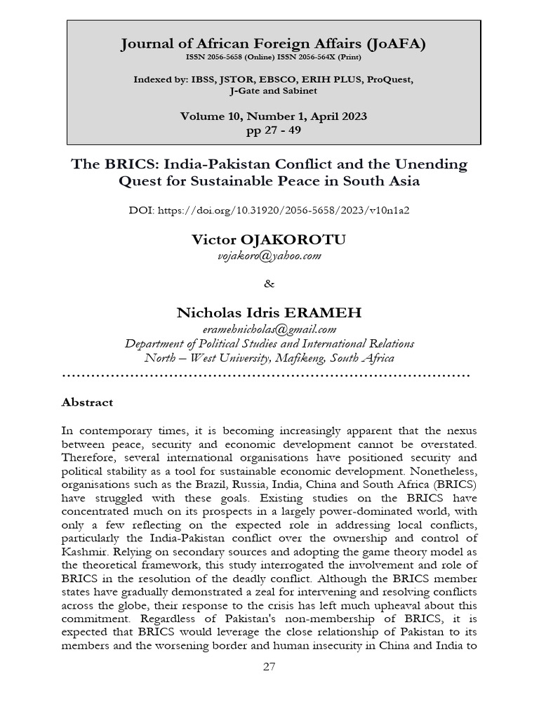 BRICS | PDF