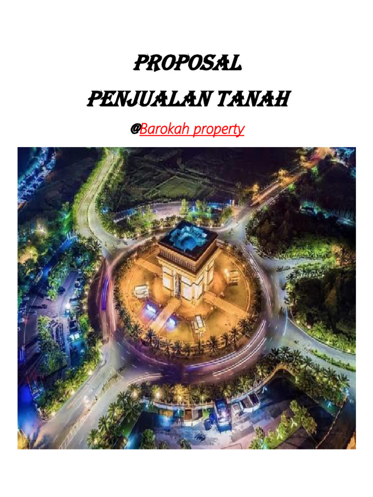 Proposal Penawaran Lahan | PDF