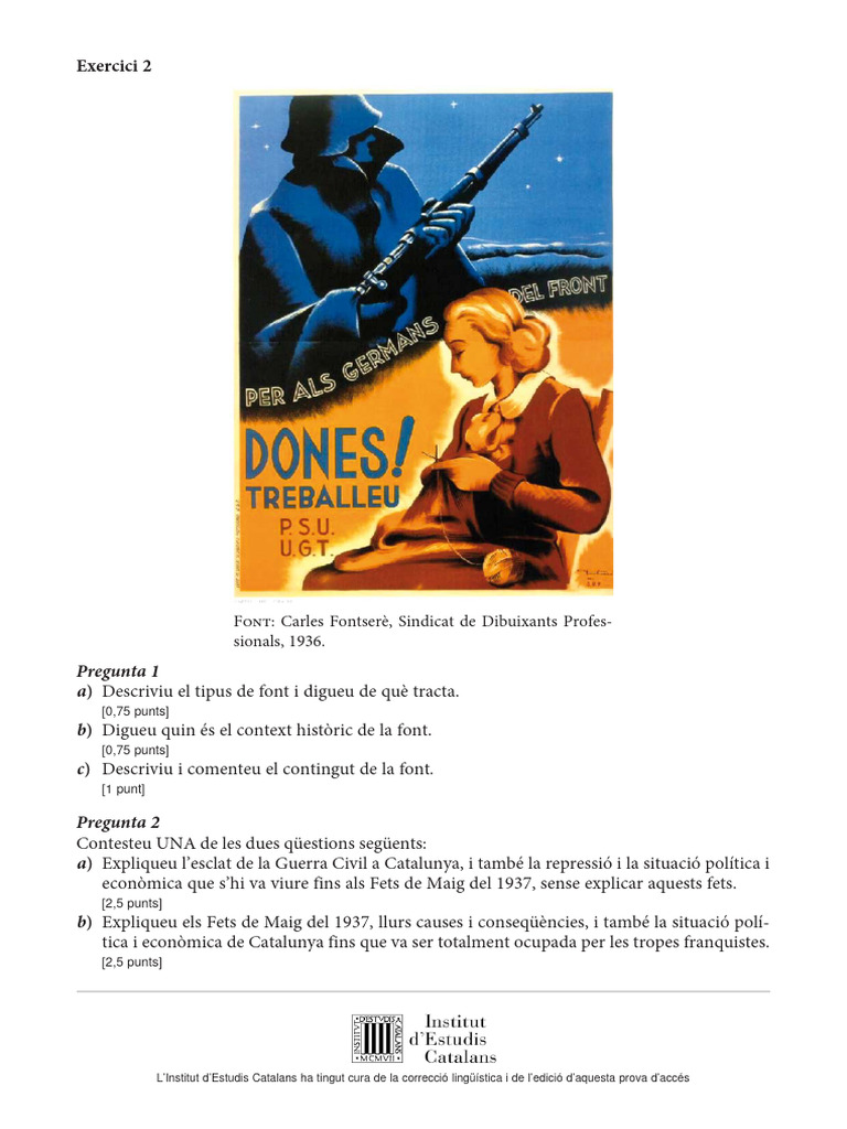 Tema 6. La Guerra Civil (1936-1939) | PDF