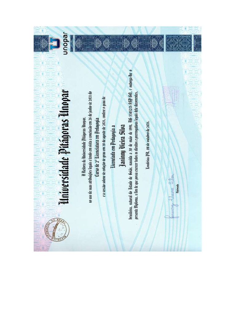 Diploma Pedagogia PDF | PDF