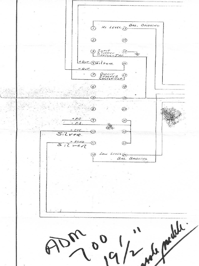ADM 700 Pinout | PDF