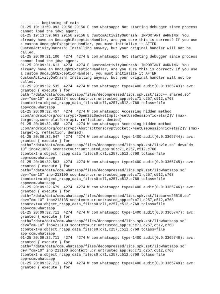 Logcat | PDF | Java (Programming Language) | Computer Programming