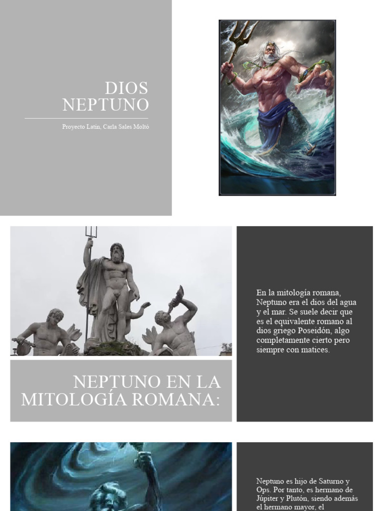 Neptuno: Dios del Mar en Roma | PDF | Mitología