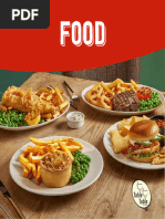 The Prince of Wales Main Menu | PDF | Hamburgers | Salad