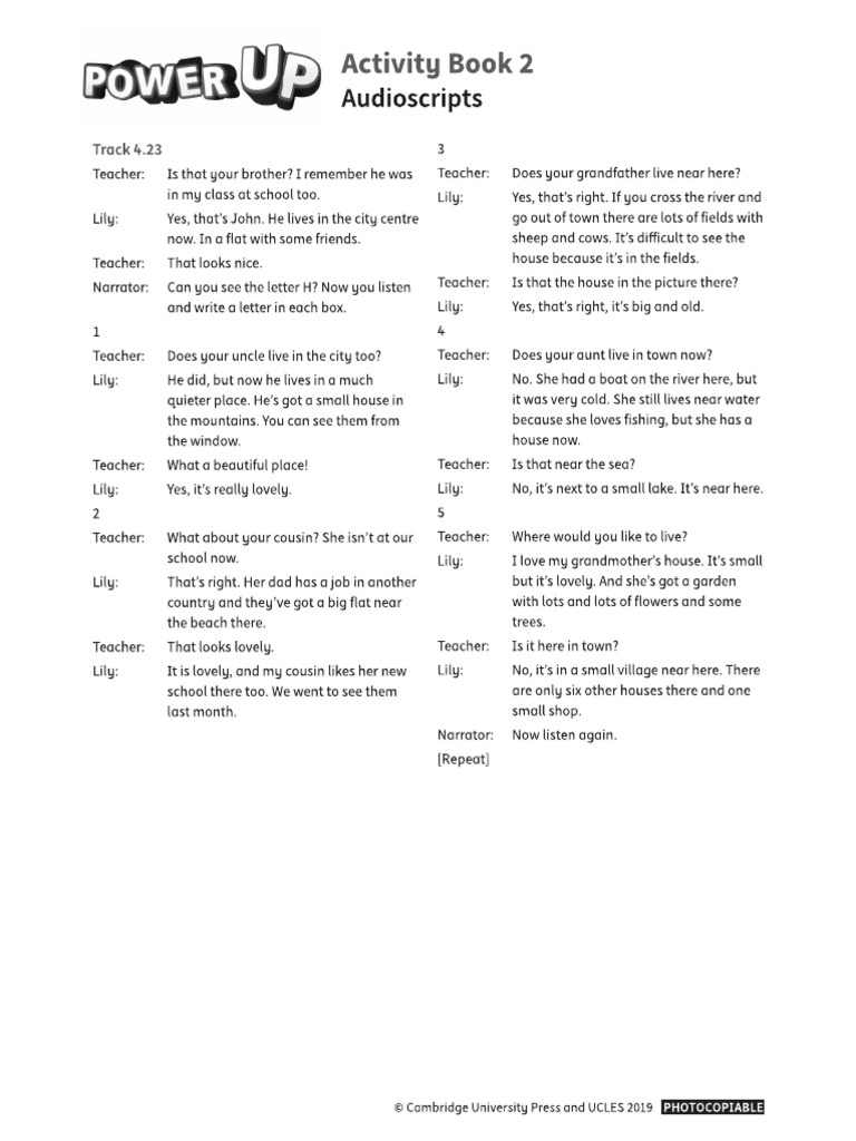 AB Audio Script | PDF