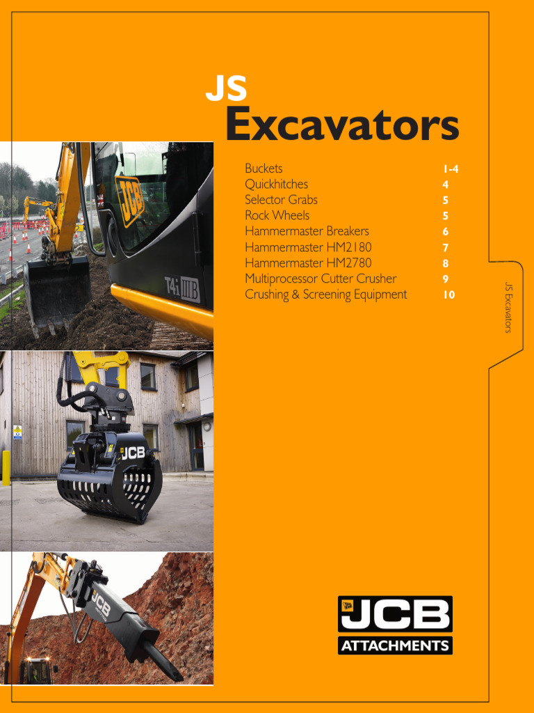 4 - JS Excavator | PDF | Equipment | Manufactured Goods
