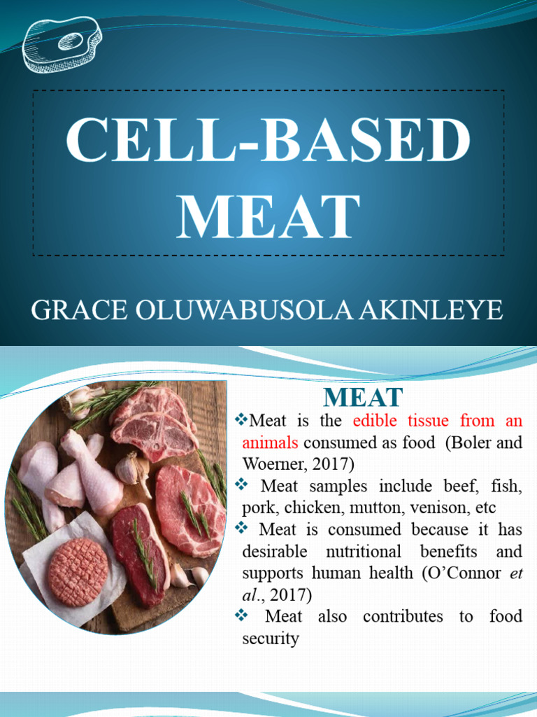 Cell Based Meat | PDF | Meat | Animal Products