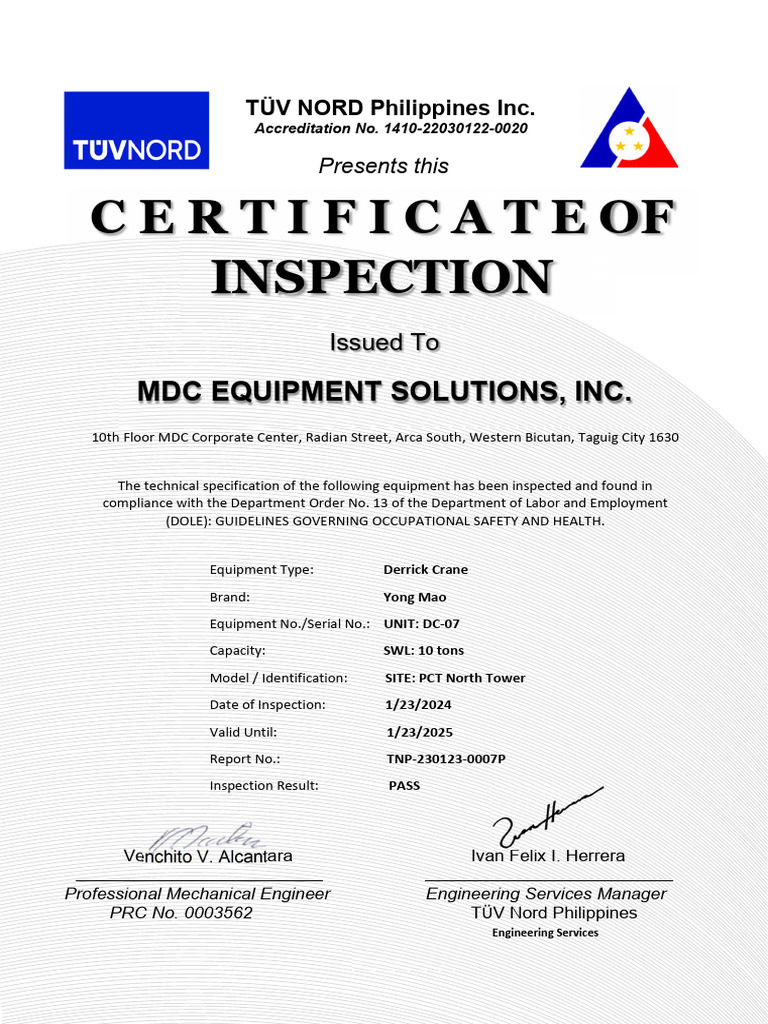 Meq Dc07 - Certificate | PDF | Business | Computers