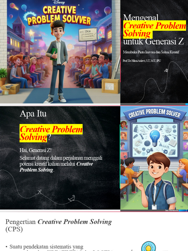 Creative Problem Solving Untuk Gen Z | PDF | Seni