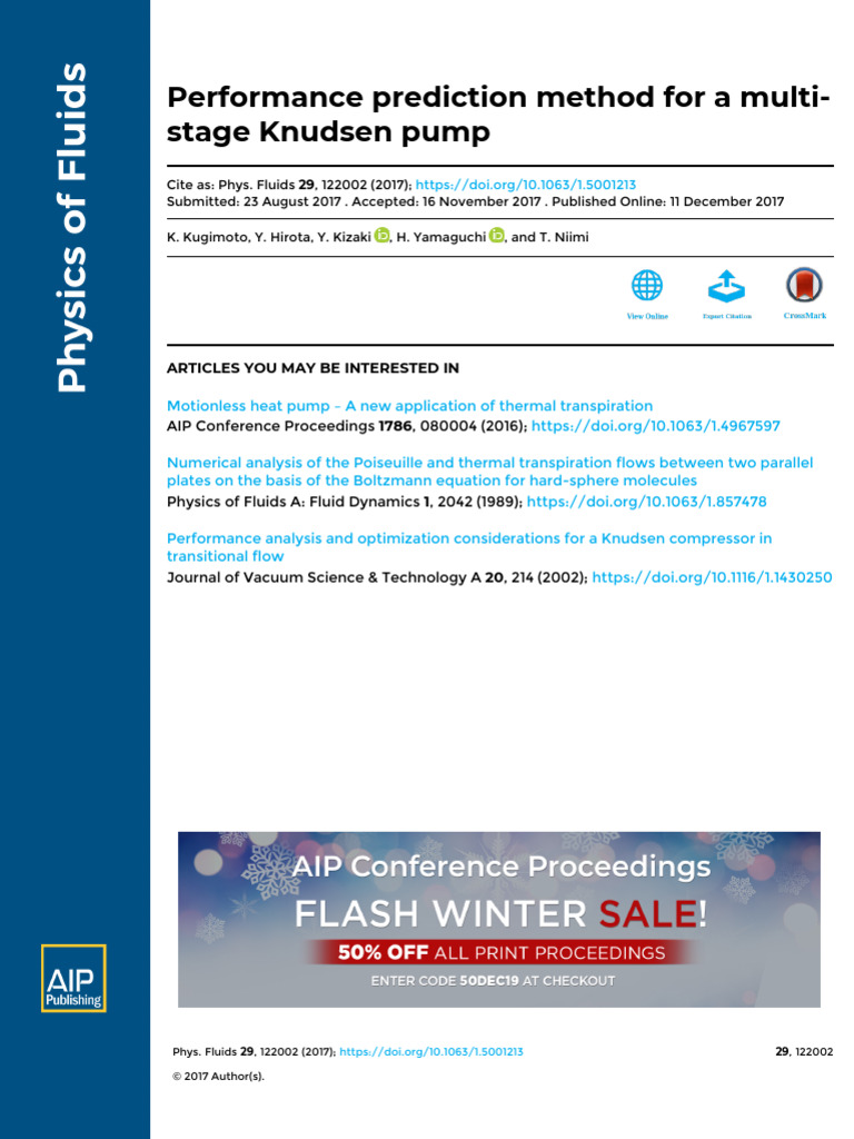 (2017) Performance Prediction Method For A Multistage | PDF