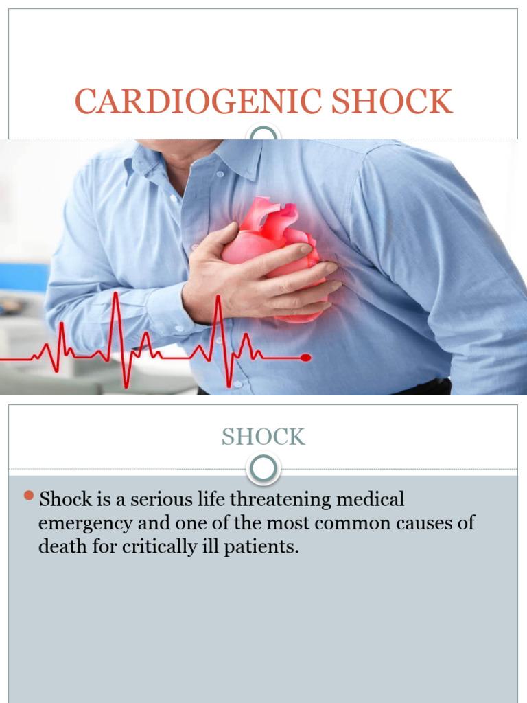 Cardiogenic Shock | PDF | Shock (Circulatory) | Heart