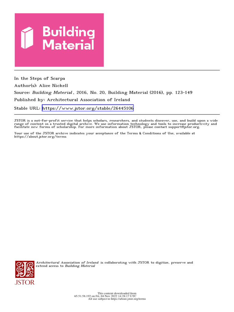 Steps Scarpa | PDF | Stairs | Civil Engineering