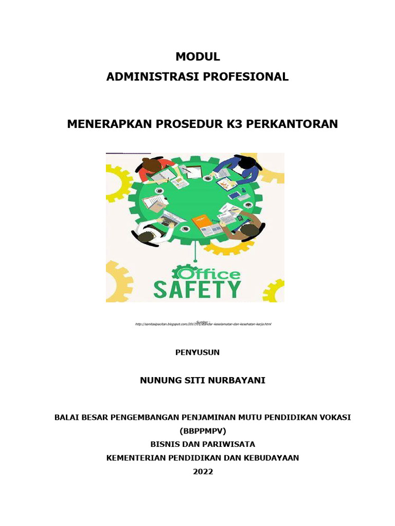 Menerapkan Prosedur K3 Perkantoran | PDF