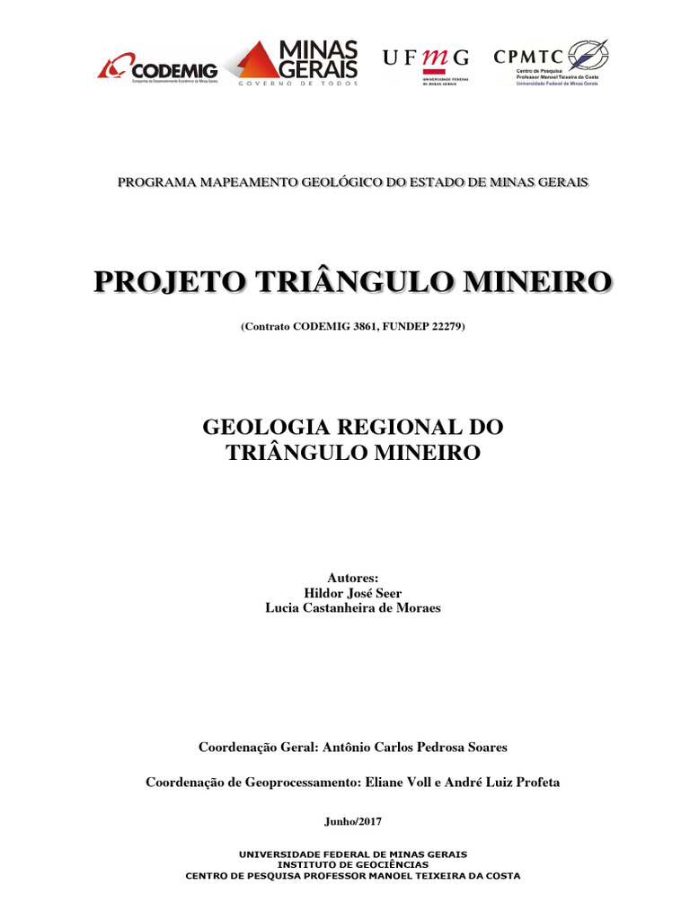 Geologia Regional Do Triangulo Mineiro | PDF