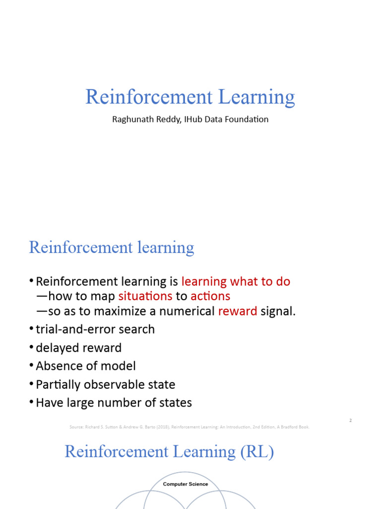 Reinforcement Learning | PDF | Systems Science | Systems Theory