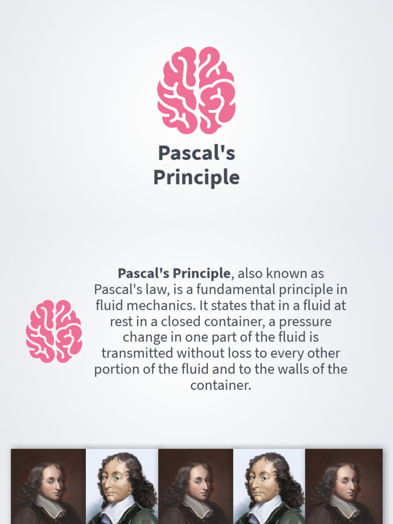 Pascals Principle Jeary Physics Report | PDF | Pressure | Brake