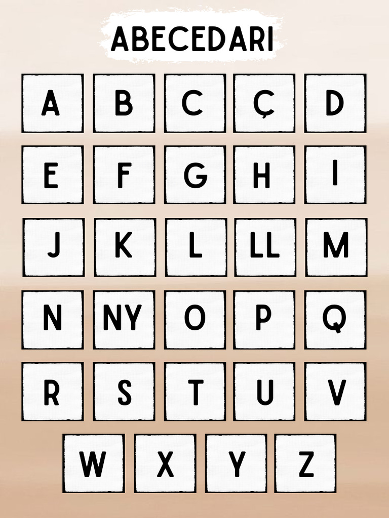 ABECEDARI | PDF